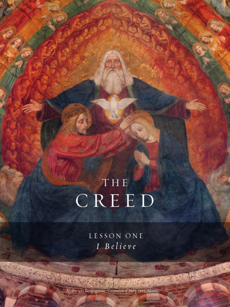 the-creed-study-guide-Lesson-1 | PDF | God | Philosophical Movements