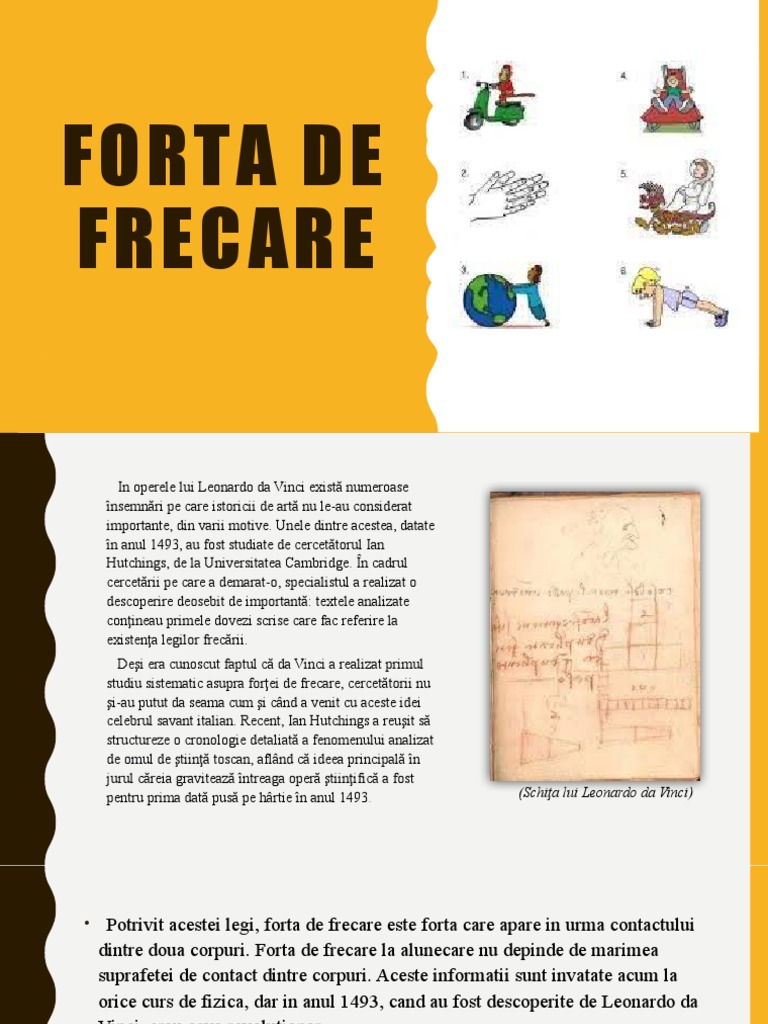 Forta de Frecare | PDF