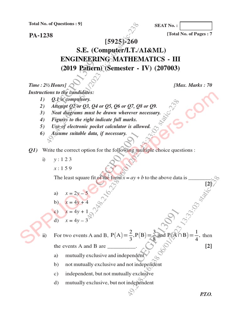 CEGP013091: 49.248.216.238 06/01/2023 13:33:03 Static-238 | PDF | Odds ...