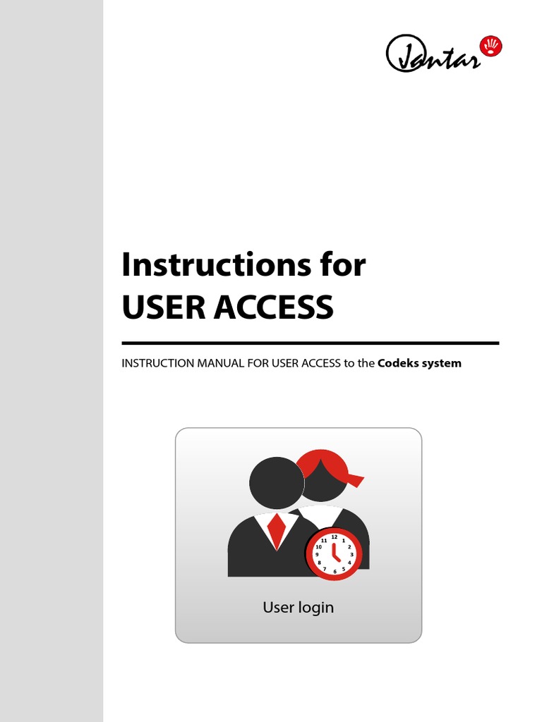 Codeks User Access Guide | PDF | Login | Application Software