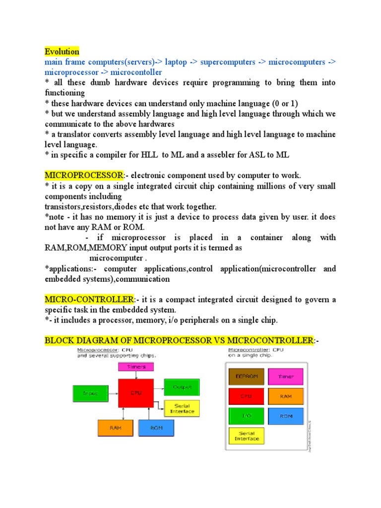 MOD1MCES | PDF | Microcontroller | Embedded System