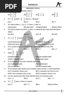 Matrices Full Lecture Note | PDF | Matrix (Mathematics) | Determinant