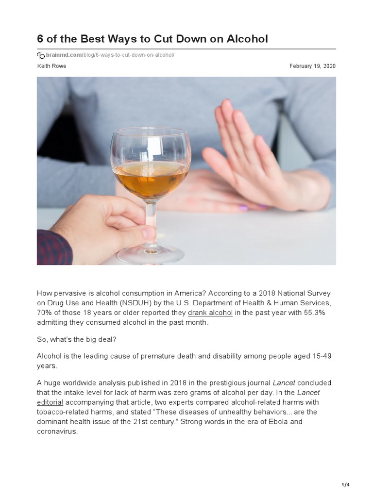 Cutalcohol | PDF | Alcoholism | Brain