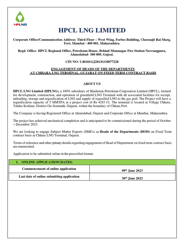 Detailed Advertisement 08062023 | PDF | Audit | Safety