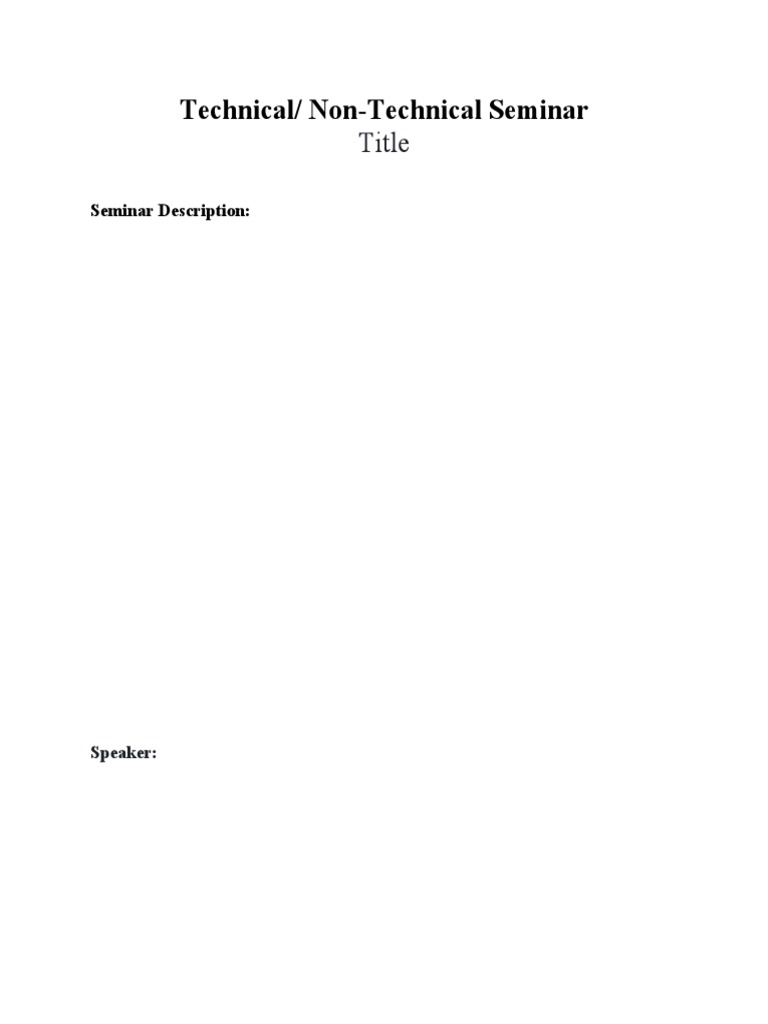 Seminar Webinar-Documentation | PDF | Lifelong Learning | Information