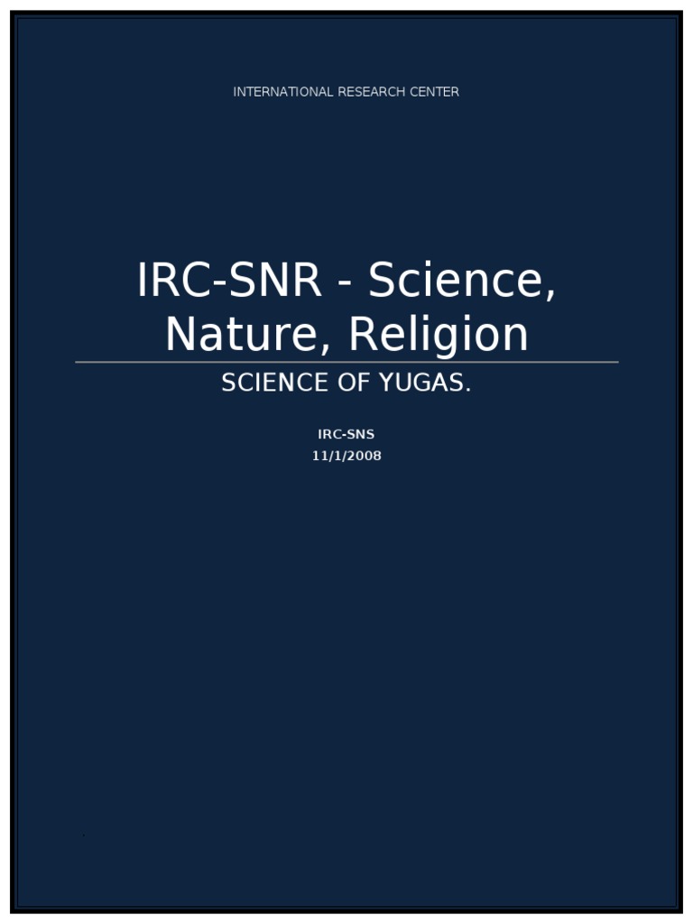 Science of 4 Yugas | PDF