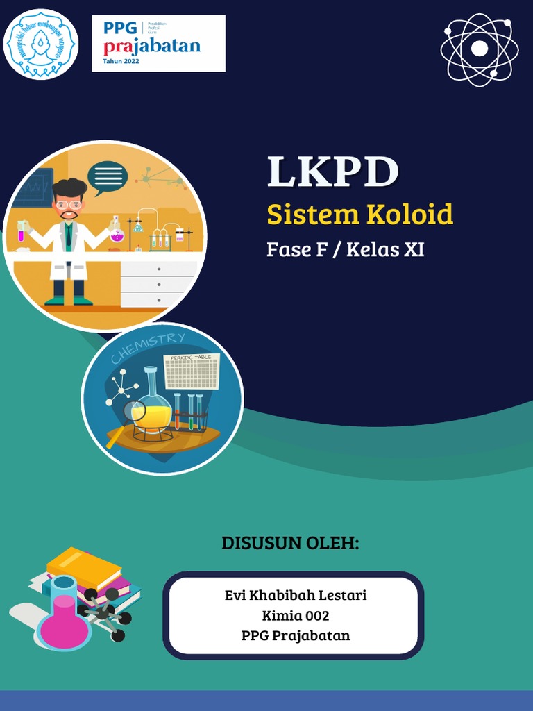 LKPD - Sistem Koloid - Siklus 6 | PDF