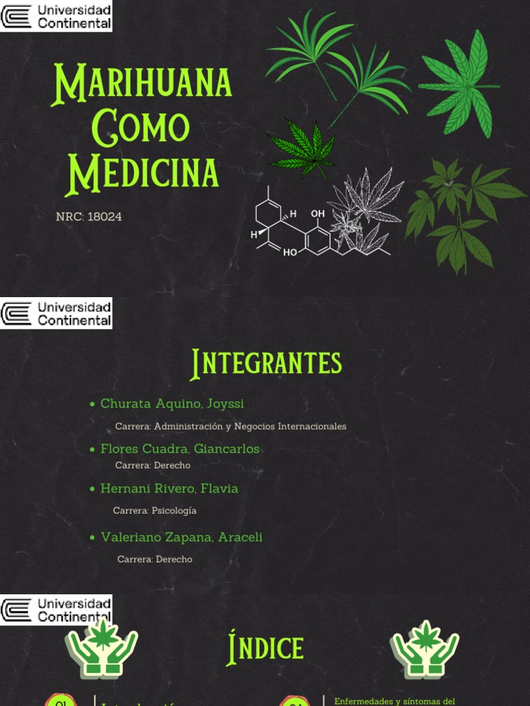 Marihuana Como Medicina | PDF | Cannabis (Droga) | Neuroquímica