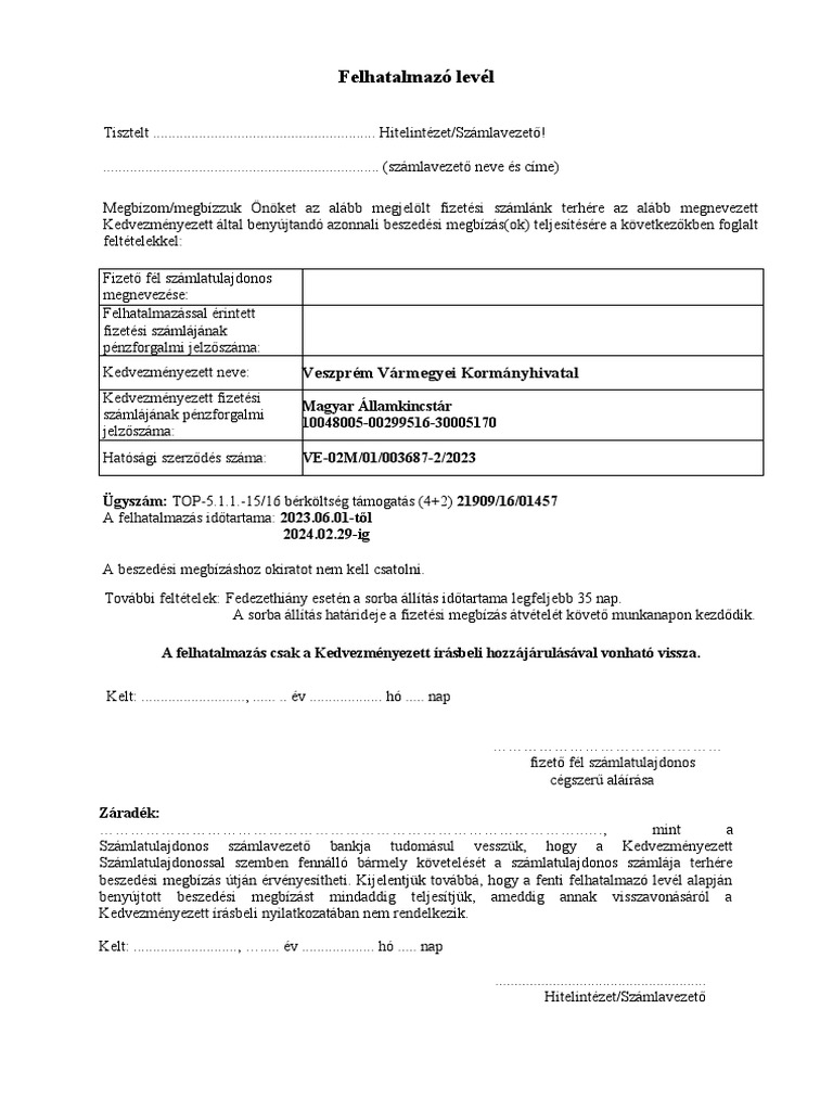 FELHATALMAZÓ_LEVÉL 202106 | PDF