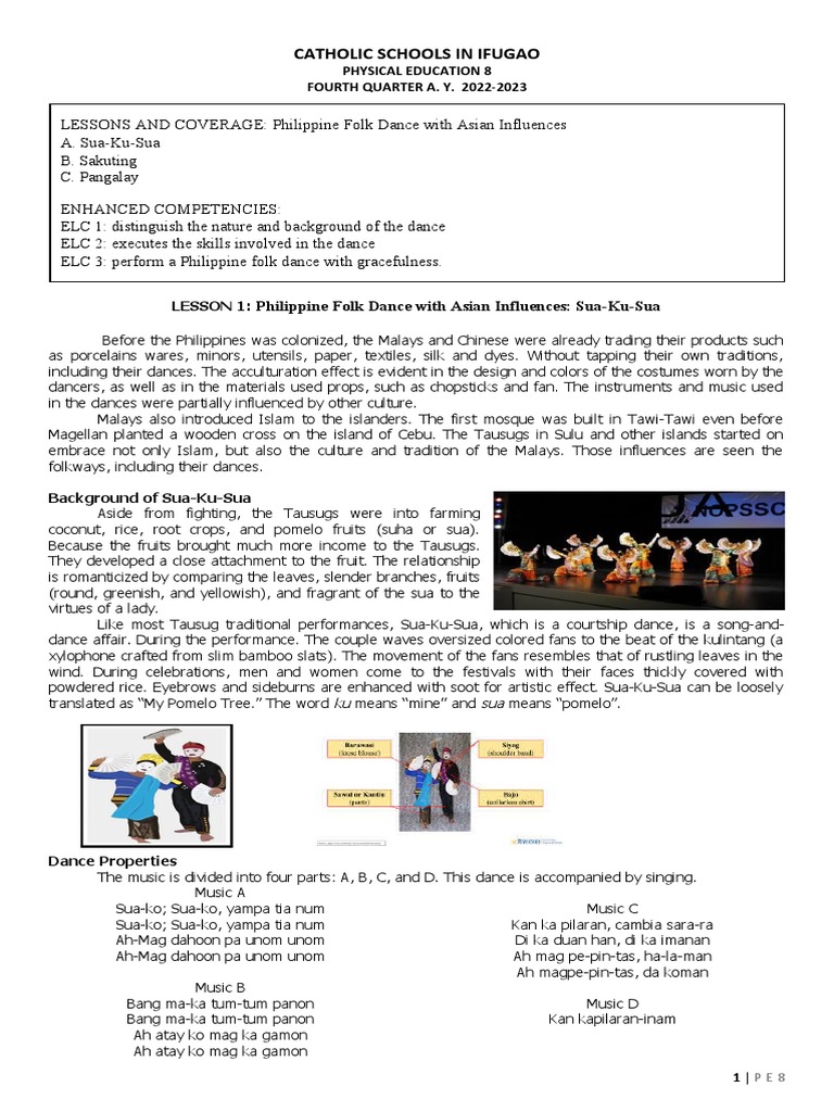 Catholic Schools in Ifugao: Philippine Folk Dance With Asian Influences ...