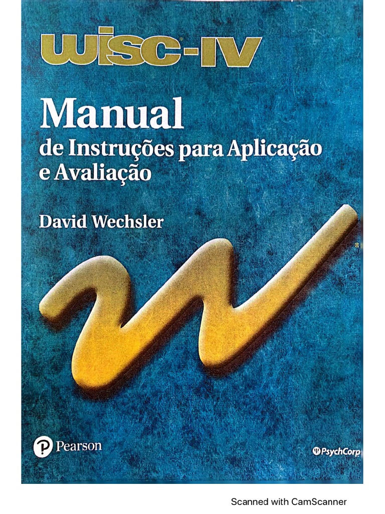 Manual WISC IV Part 1 | PDF