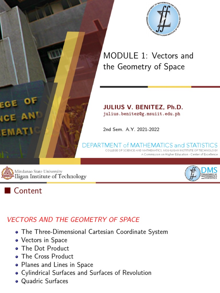1 Mat070 Module1 Soln Pdf Cartesian Coordinate System Plane