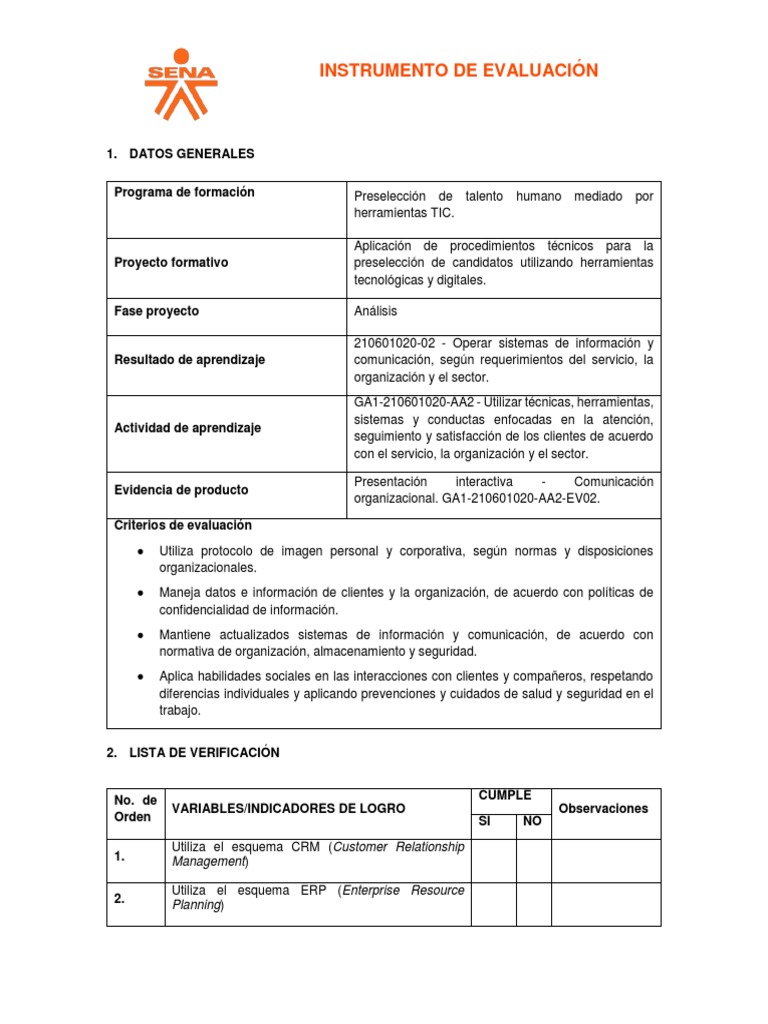 Ie Ga1 210601020 Aa2 Ev02 | PDF | Evaluación | Información