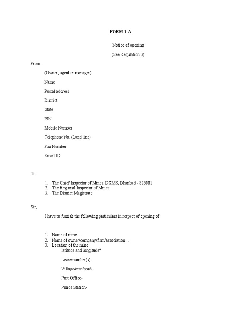 Form 1a | Download Free PDF | Oral Communication | Telephony