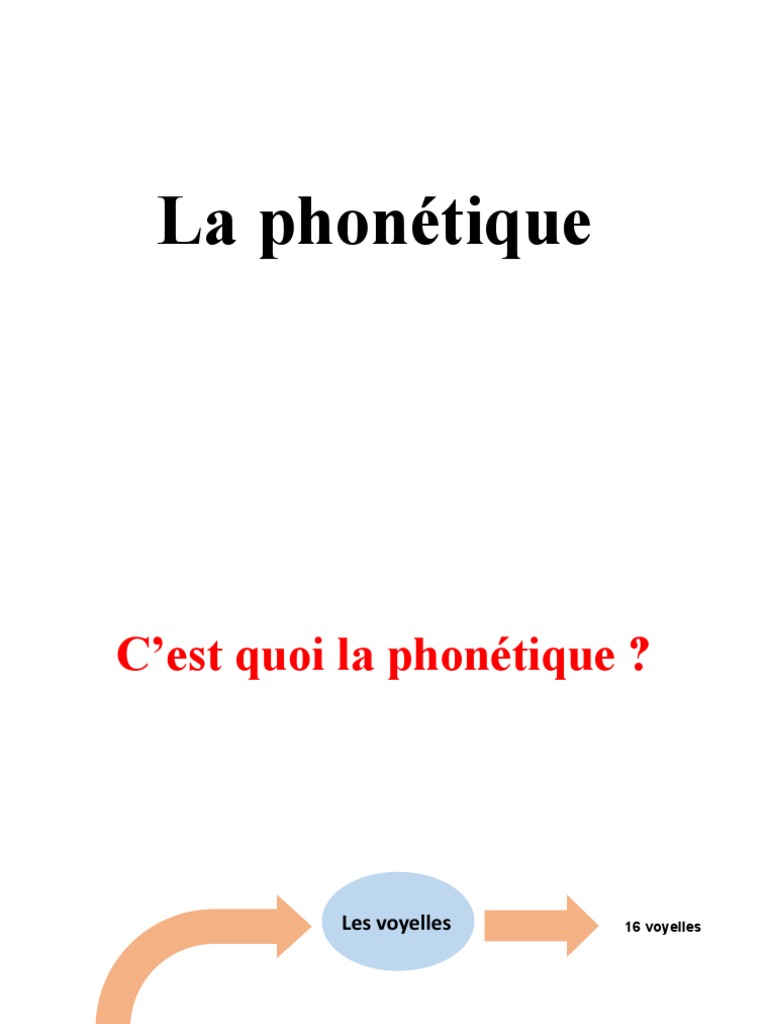 La Phonétique | PDF