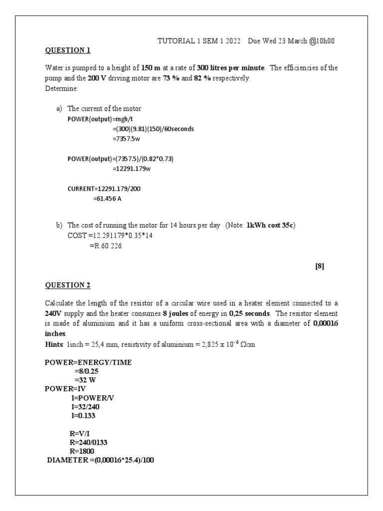Elc Tut | PDF | Electrical Resistance And Conductance | Resistor