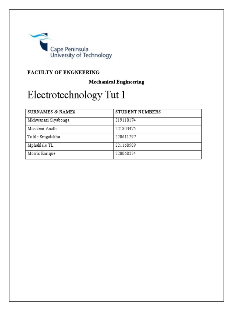 ELC Tutorial | PDF | Electric Power | Manufactured Goods