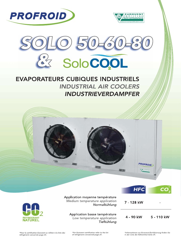 Catalogue Profroid | PDF