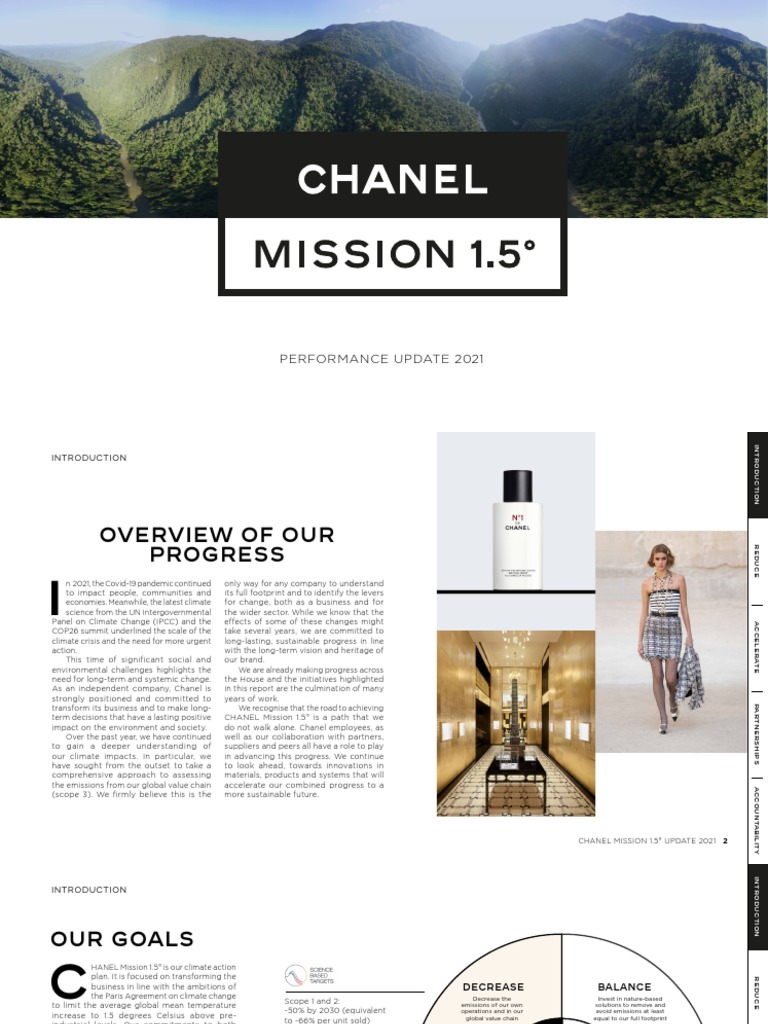 Chanel_1_5-Performance-Update2021 | PDF | Climate Change Mitigation ...