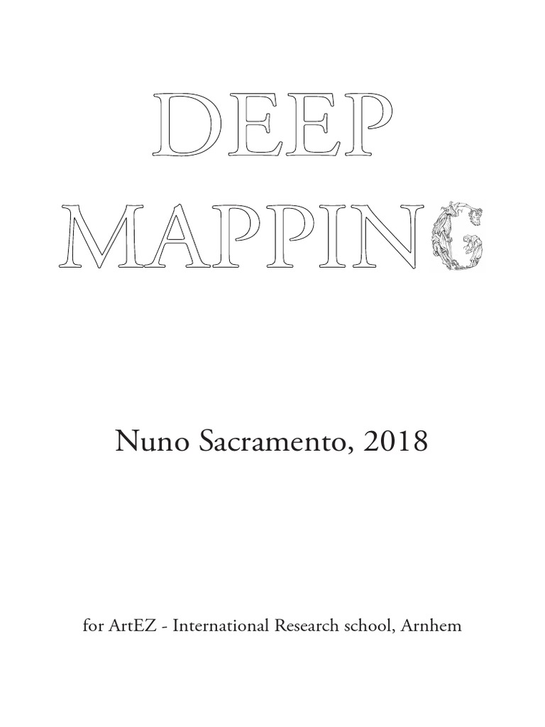 Deep Mapping - Nuno Sacramento - For ArtEZ | PDF | Cartography | Map