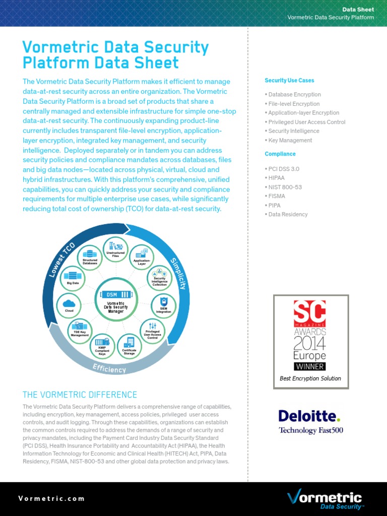 Whitepaper - Vormetric Data Security Platform | PDF | Cloud Computing ...