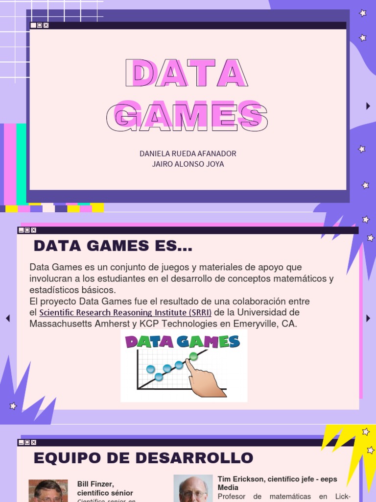 Data Games-Daniela Rueda y Jairo Joya | PDF | Probabilidad | Matemáticas