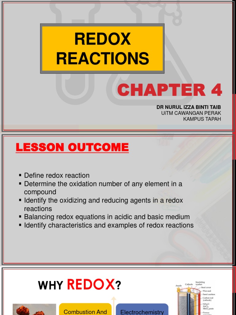 Understanding Redox Reactions Basics | PDF | Redox | Chemical Reactions