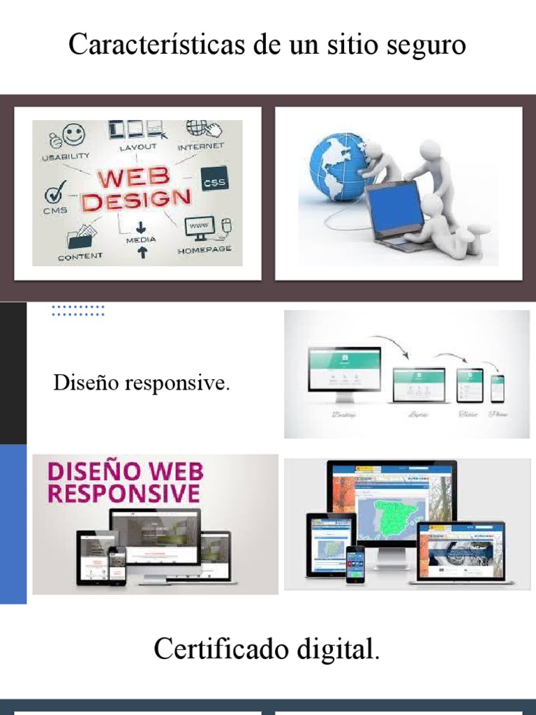 Características de un sitio seguro en internet | PDF