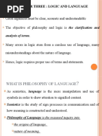 Chapter Three - Critical Thinking | PDF | Definition | Logic