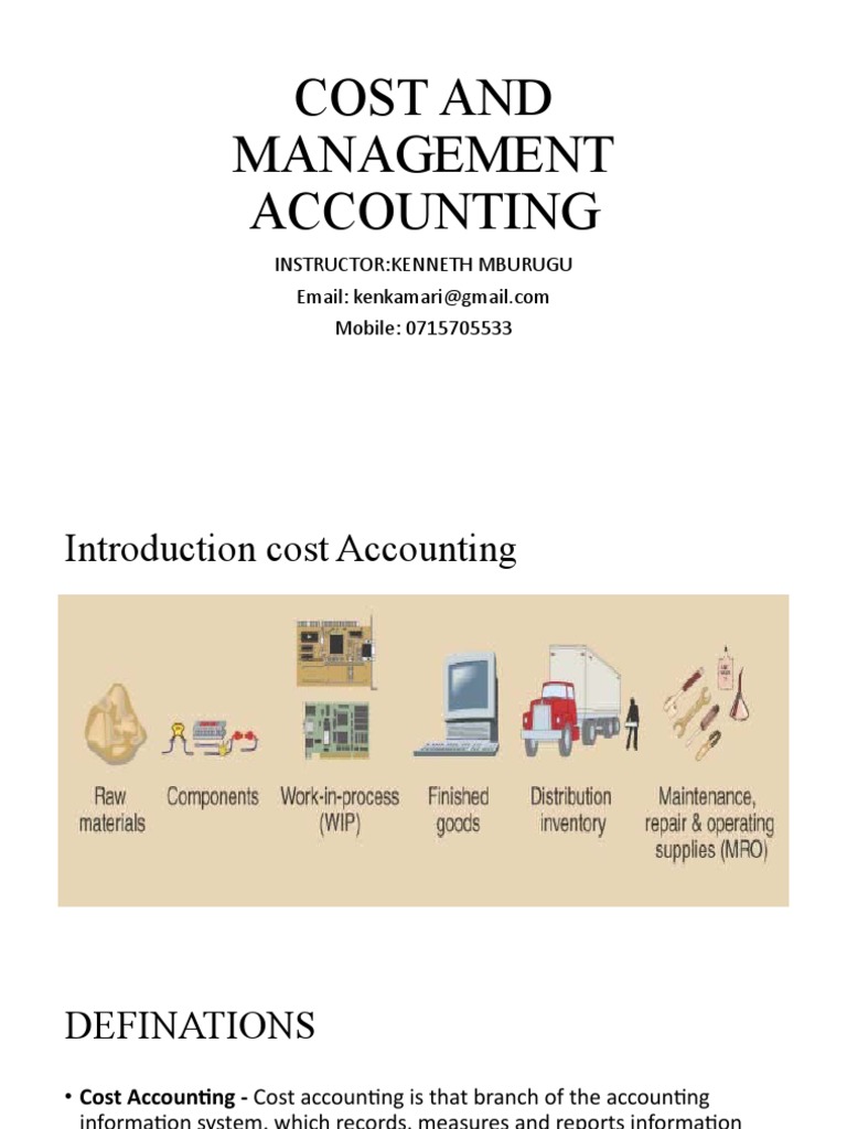 Cost and Management Accounting | PDF | Cost | Accounting