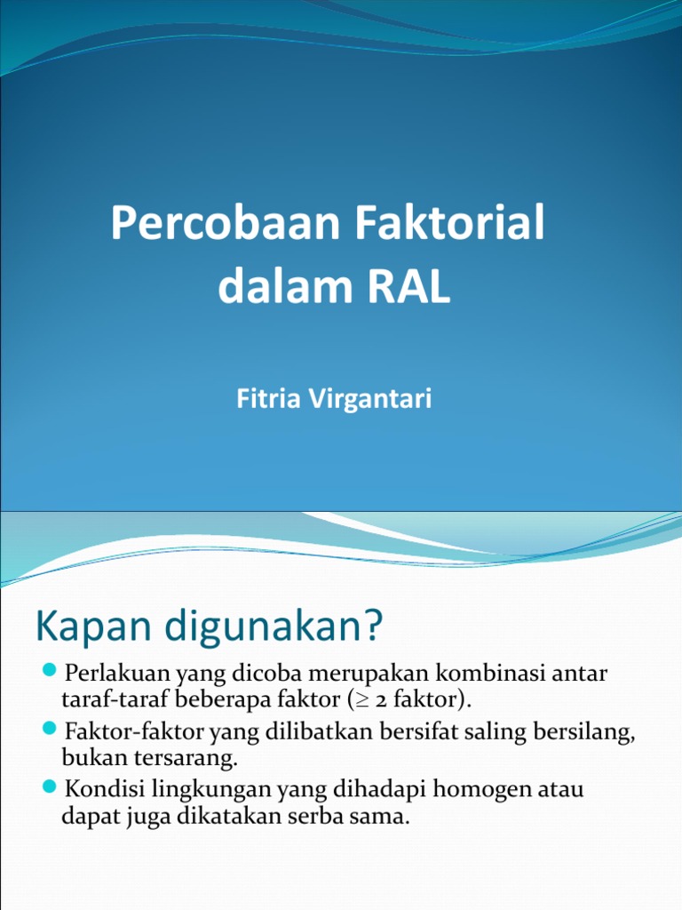 Rancob Faktorial | PDF