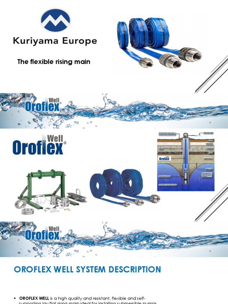 Flexible Well Solutions for Industry | PDF | Water | Pipe (Fluid ...