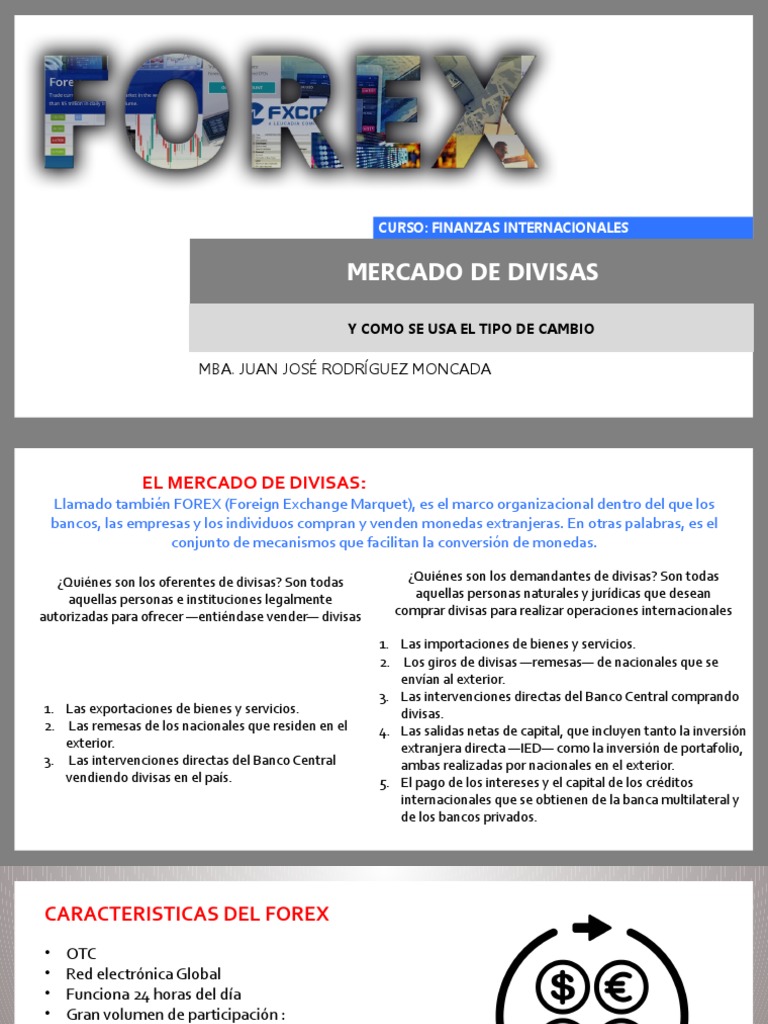 El Mercado de Divisas FOREX Ejercicios | PDF | Mercado de divisas | Tipo de cambio