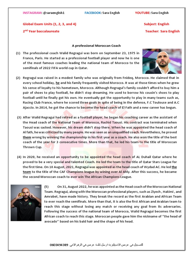 Global Exam U1.2.3.4 | PDF