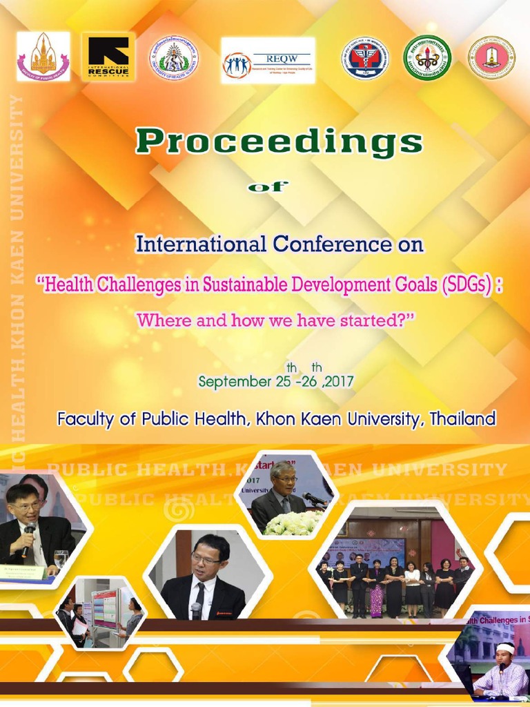 KKU MPH Research Papers 2017 | PDF | Drinking Water | Water