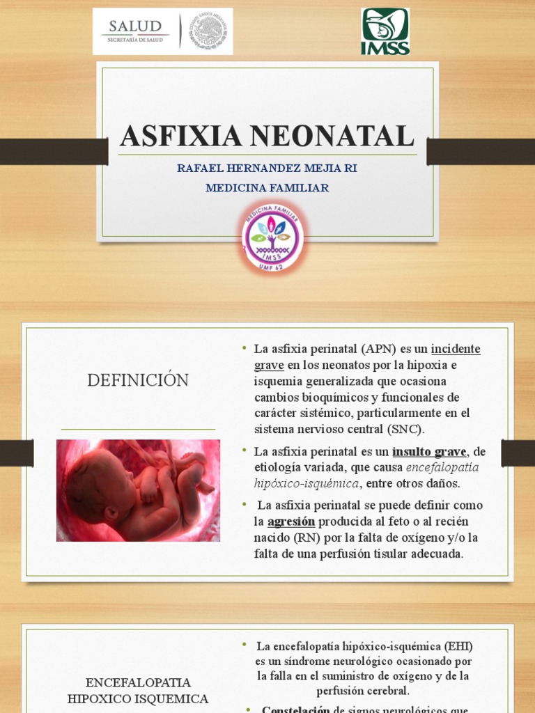 Asfixia Neonatal | Descargar gratis PDF | Hipoxia (médica) | Isquemia