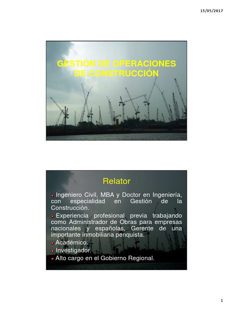 Lecture 1 - Fundamentos Del Construction Management | PDF | Calidad ... Lecture 1 - Fundamentos Del Construction Management | PDF | Calidad ...