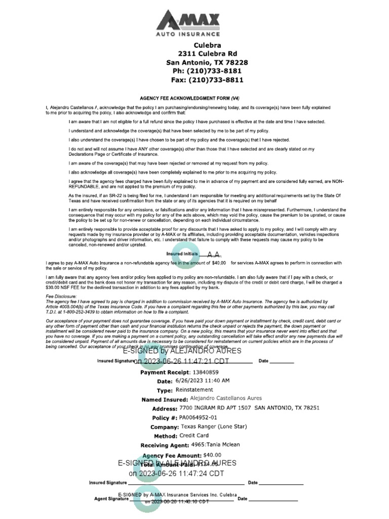 Carrier Application Form - PA0064952-01 | PDF