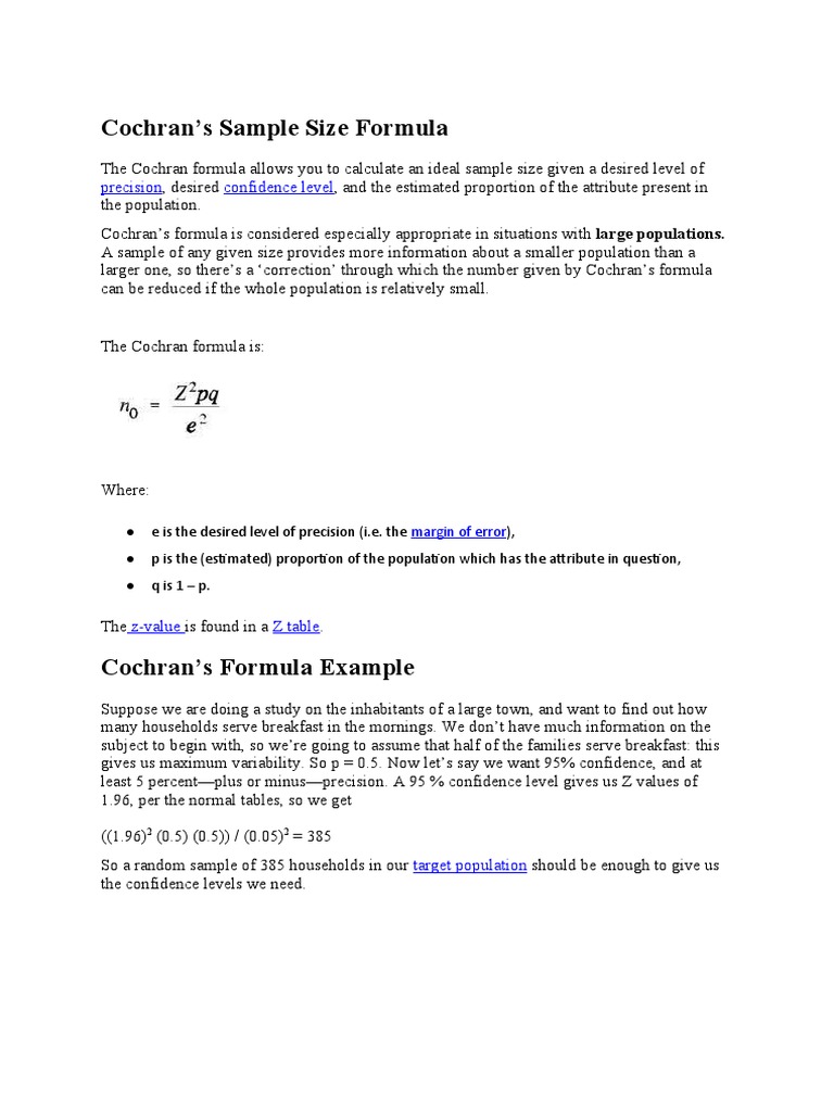 Sample Size Calculation Pdf