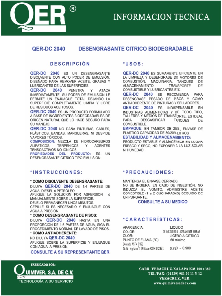 QER_DC 2040 IT | PDF