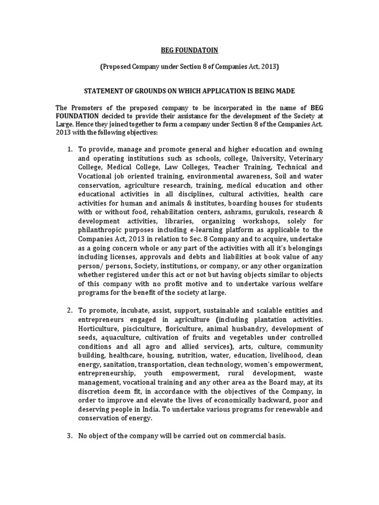 Statement of Ground | Download Free PDF | Agriculture | Economies