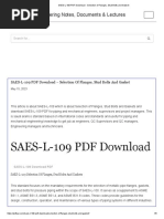 Aramco Document Saes-L - All Series | PDF | Pipe (Fluid Conveyance ...