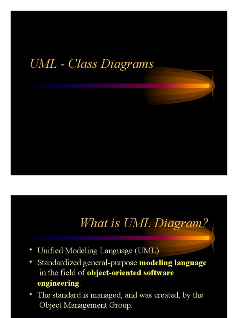 Class Diagrams | PDF | Class (Computer Programming) | Unified Modeling Language