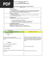 COT Lesson Plan Eng Denotation Connotation | PDF | Self-Improvement