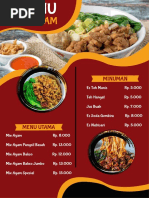 Price List Dapur Bu Sastro | PDF