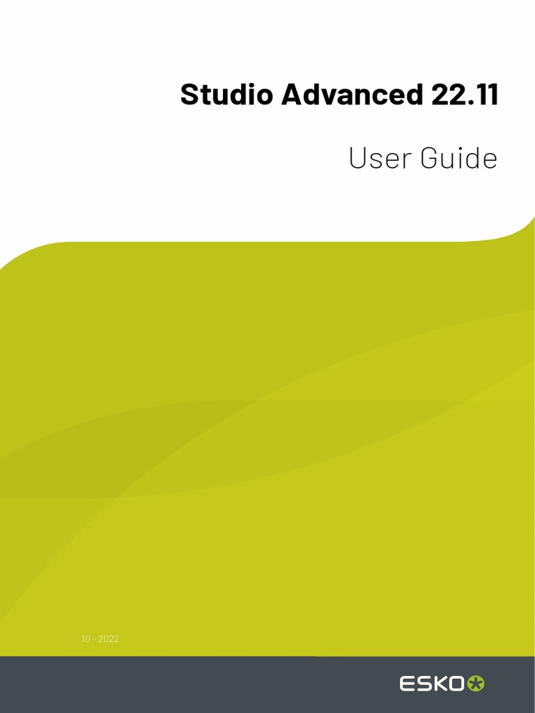 Studio Advanced v22.11 | Download Free PDF | Legal Liability | Disclaimer