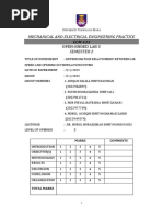 Soil Compaction Test Lab Report | PDF | Metrology | Earth Sciences