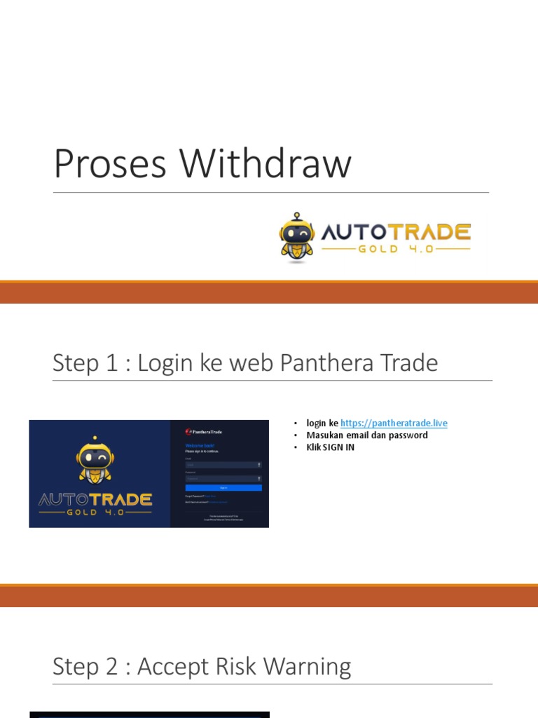 Proses Withdraw ATG | PDF