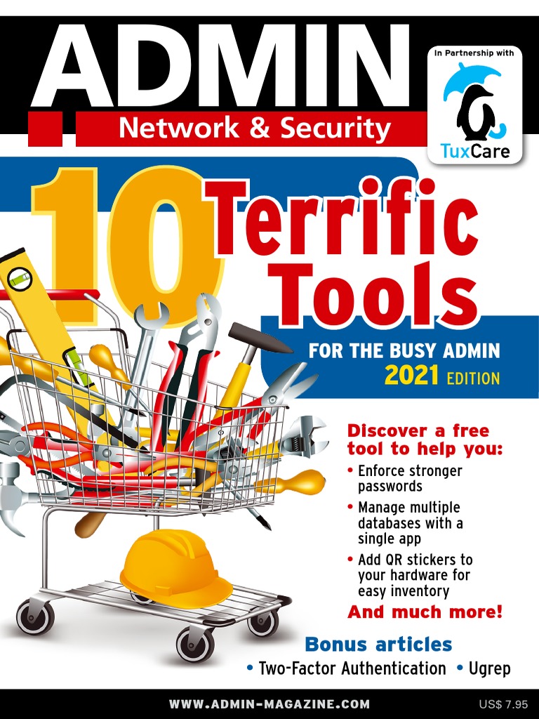ADMIN_10_Terrific_Tools_2021 | PDF | Password | System Administrator