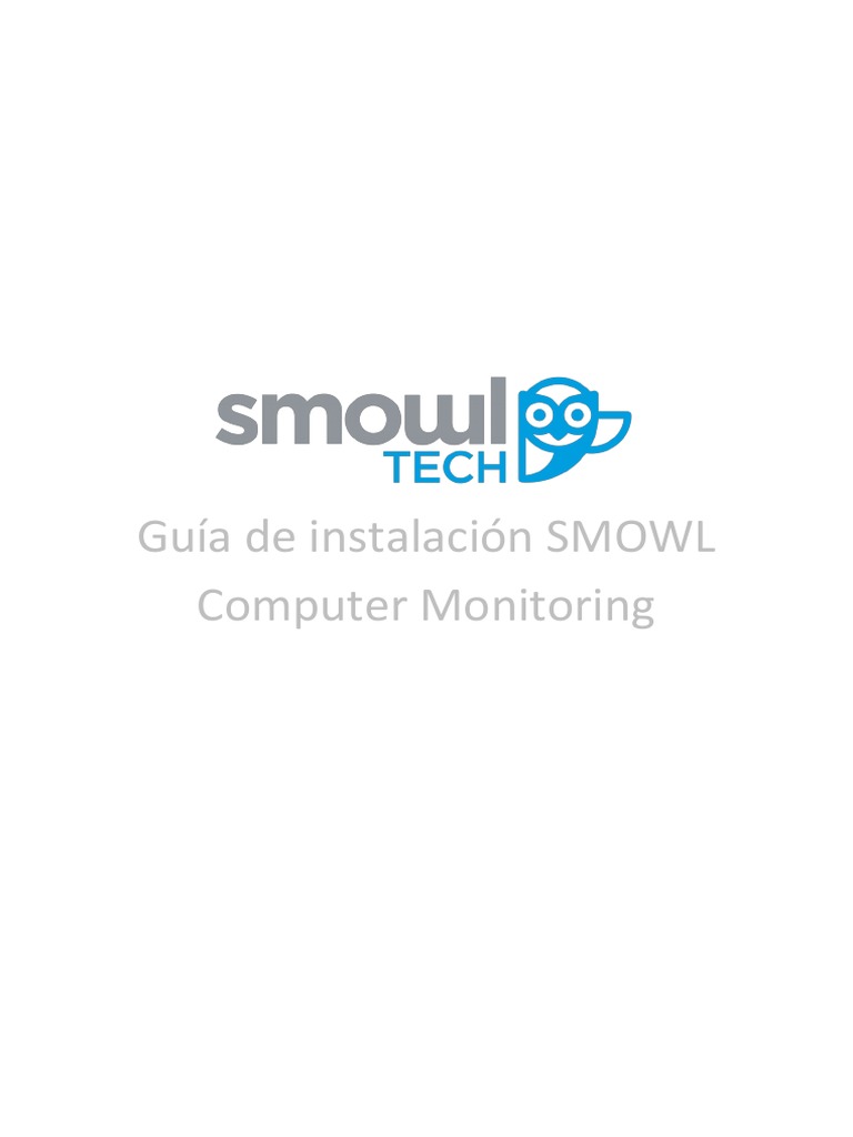 Guia de Instalacion Smowl | PDF | Software de la aplicacion | Ventana ...